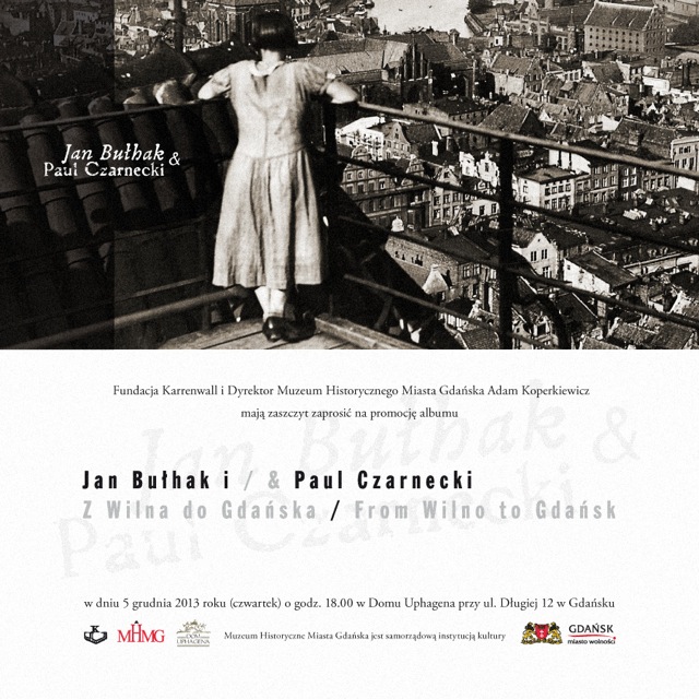 "Jan Bułhak i Paul Czarnecki - z Wilna do Gdańska" - promocja albumu